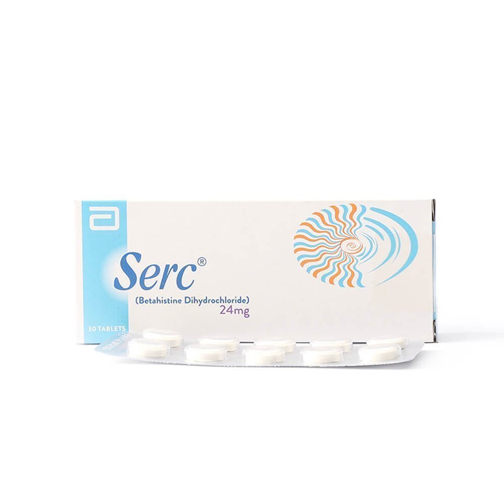SERC 24MG TAB - Buy Online at HPharmacy