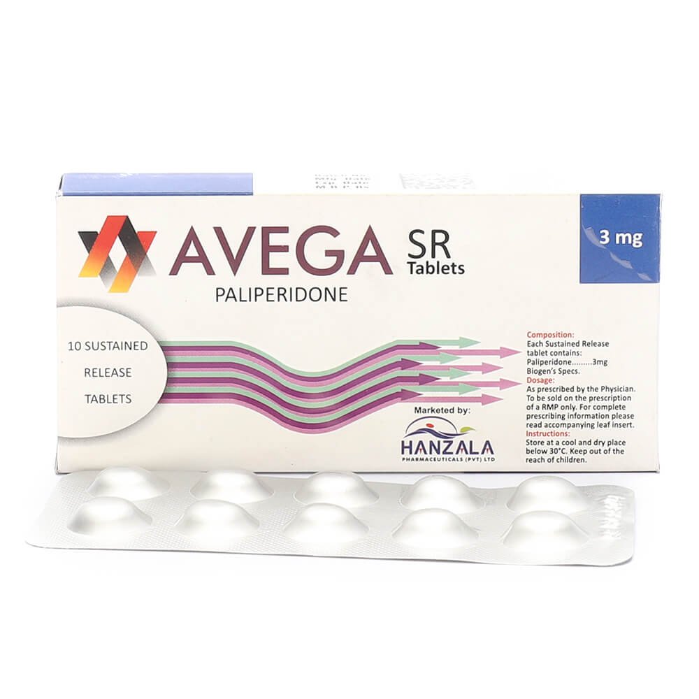 AVEGA SR 3MG TAB - Buy Online at HPharmacy
