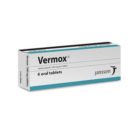 VERMOX 100MG TAB 60S - Buy Online at HPharmacy